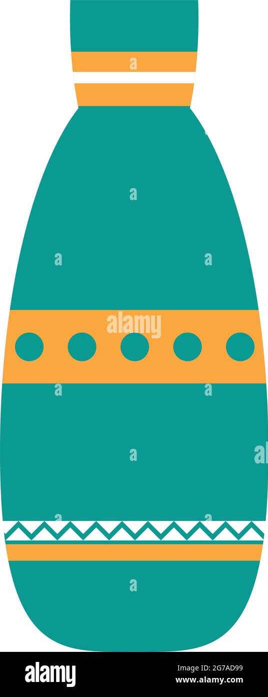 striped vase icon on white background Stock Vector Image & Art - Alamy