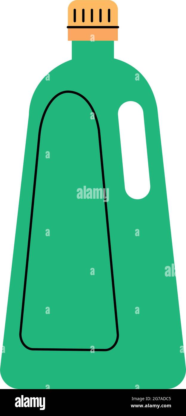 cleaning bottle icon on white background Stock Vector Image & Art - Alamy