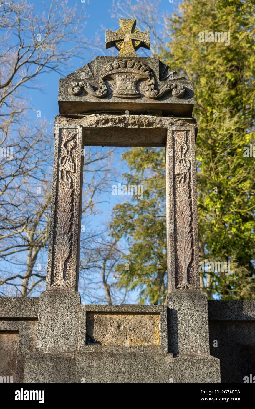 Cemetery emblem hi-res stock photography and images - Alamy