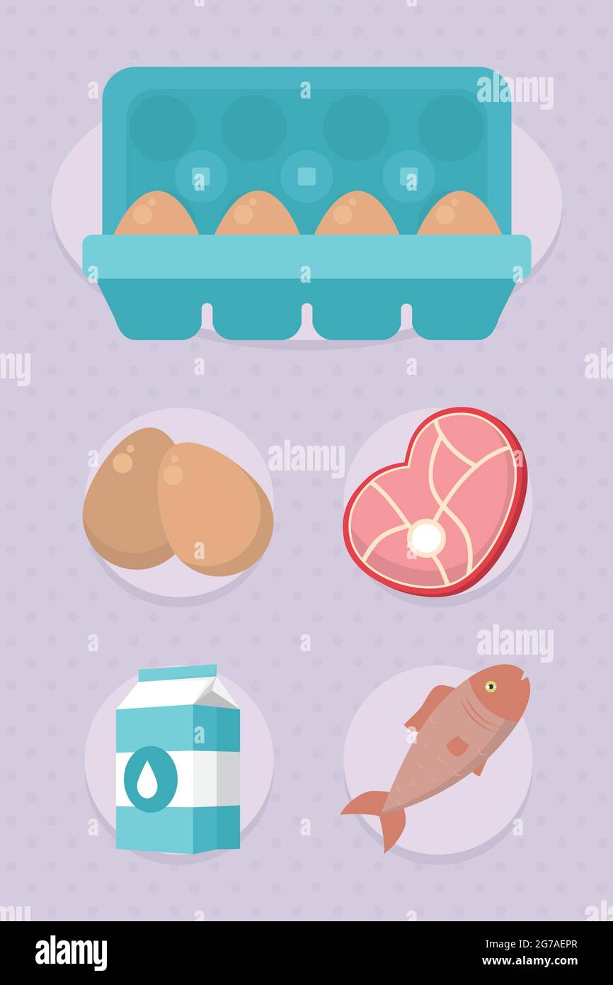 Supermarket egg Stock Vector Images - Alamy