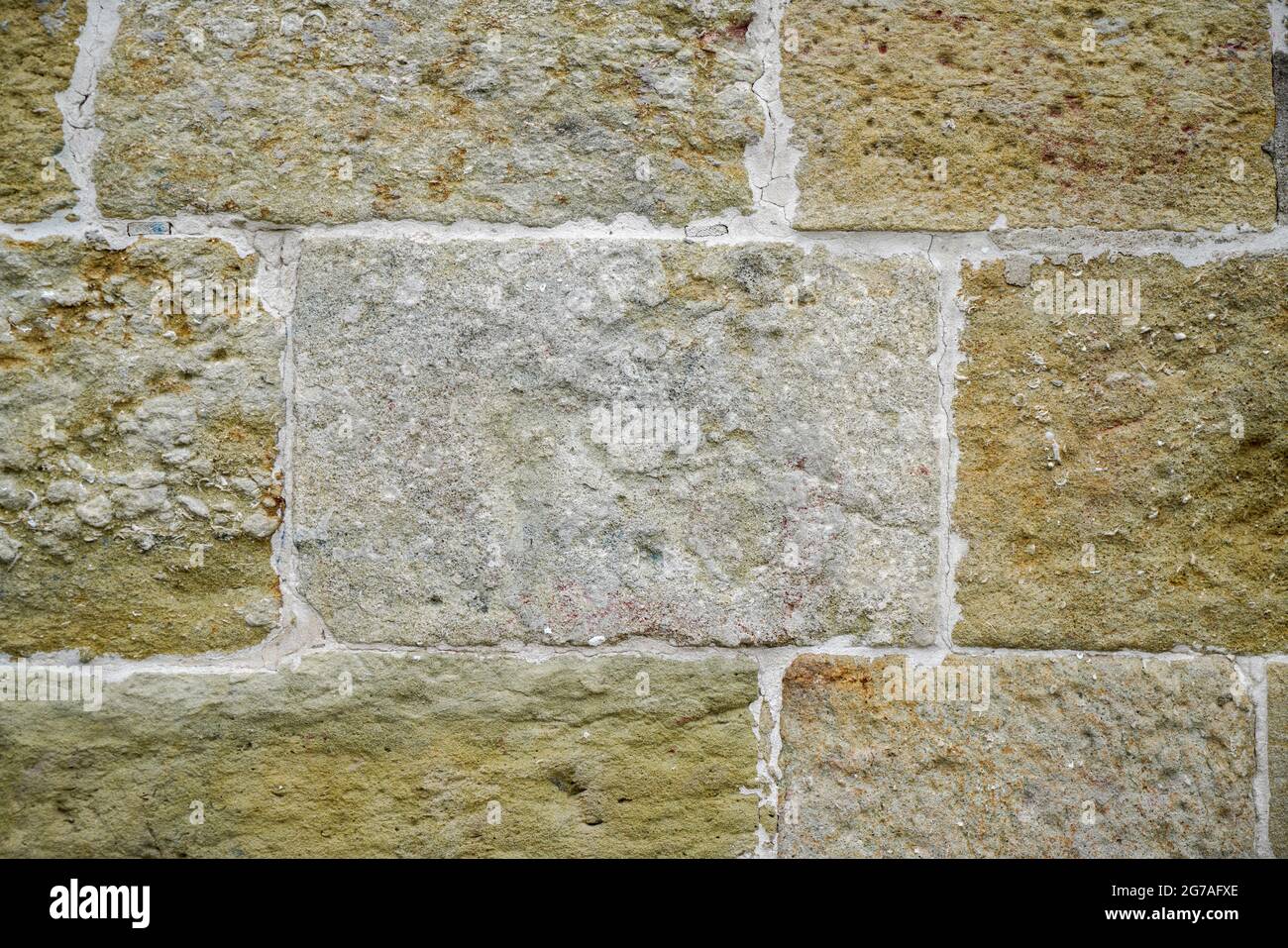 Structure of a stone as a pavement slab or as a brick Stock Photo - Alamy
