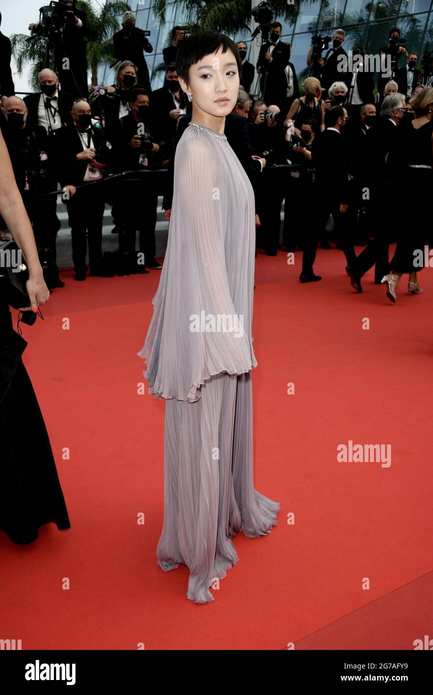 Cannes, France. 12th July, 2021. 74th Cannes Film Festival, Red Carpet ...