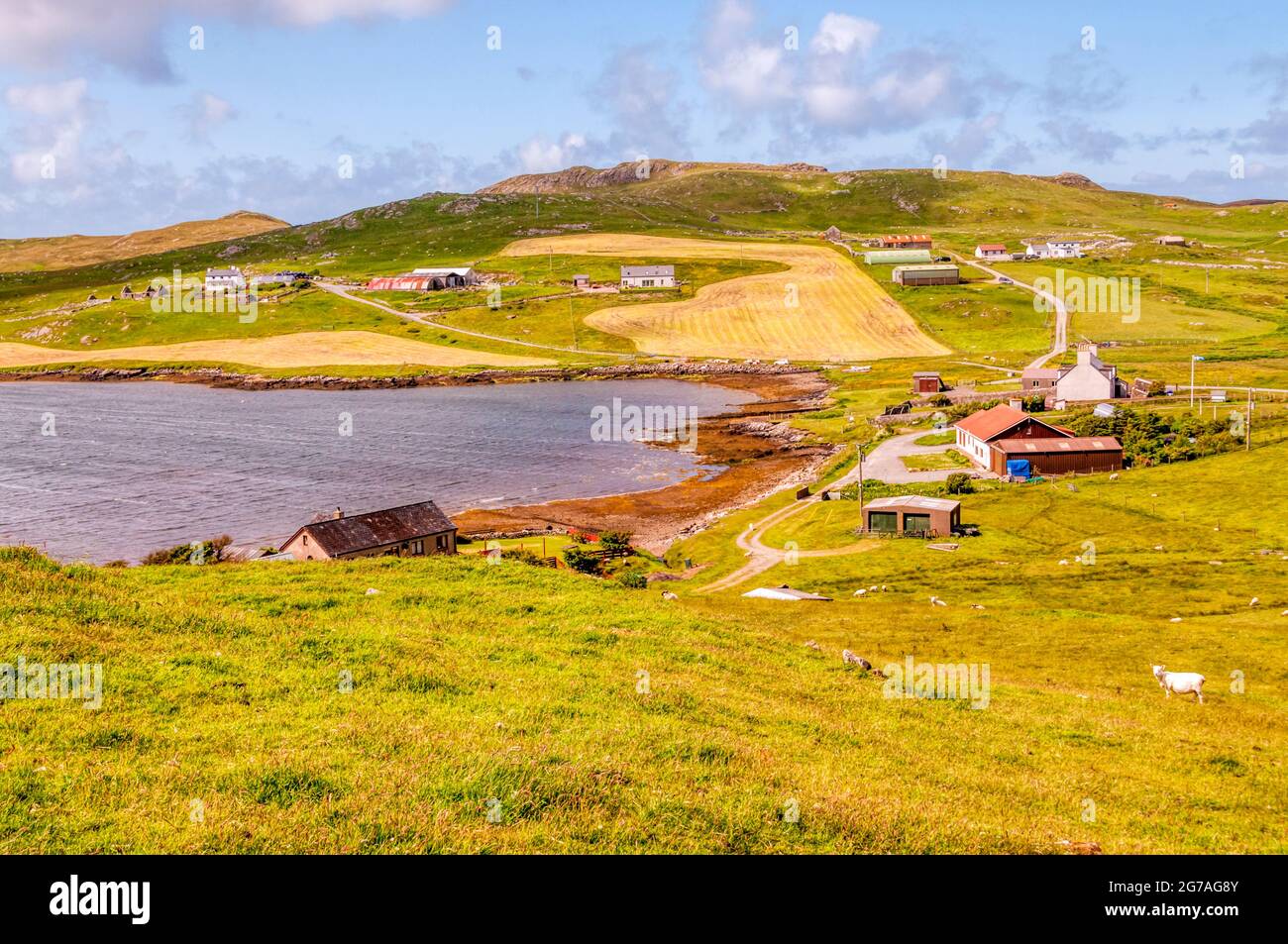 Shetland islands west voe hi-res stock photography and images - Alamy