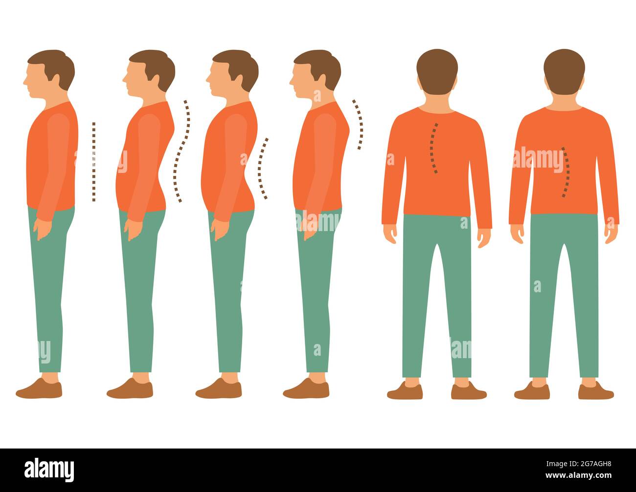 Bad posture good hi-res stock photography and images - Alamy
