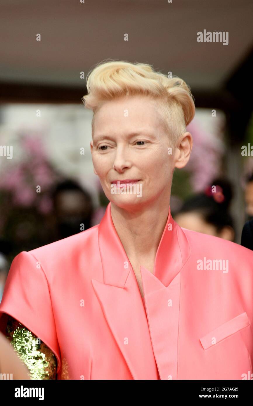 Cannes, France. 12th July, 2021. 74th Cannes Film Festival, Red Carpet ...