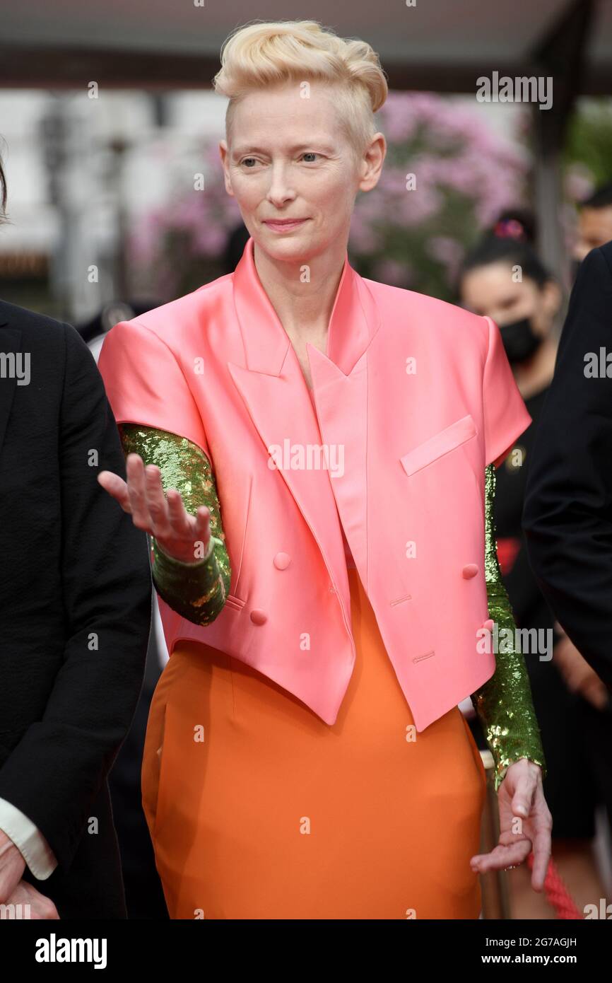 Cannes, France. 12th July, 2021. 74th Cannes Film Festival, Red Carpet ...