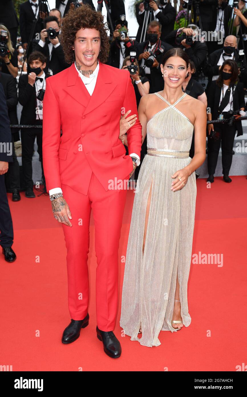 Cannes, France, 12 July 2021 Kambree Dalton and Julian Perretta ...