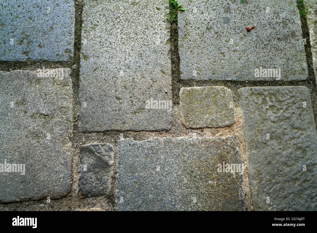 Structure of a stone as a pavement slab or as a brick Stock Photo - Alamy