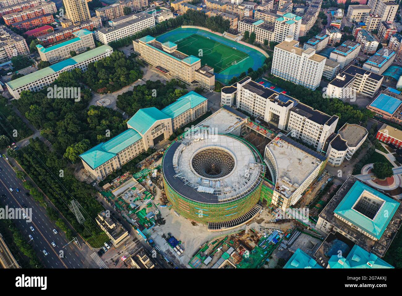 Library with unique shape and national leading equipment was unveiled ...