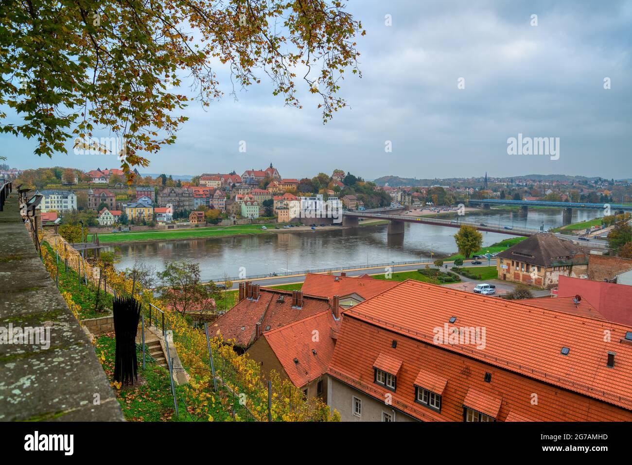 historic old town of Meissen, Saxony, Germany, Europe Stock Photo - Alamy