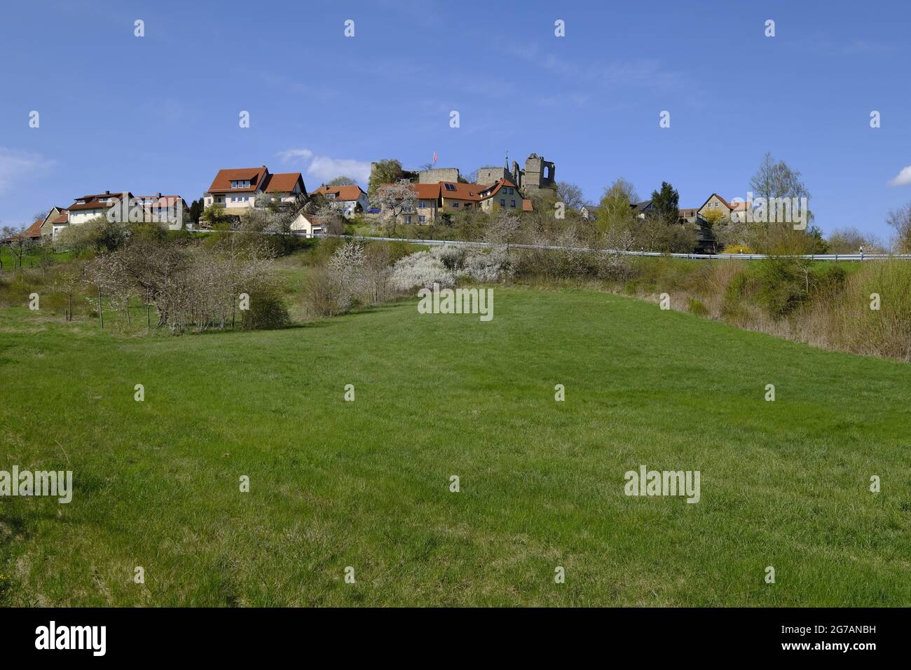 Altenstein ruins in Altenstein, Maroldsweisach market, Haßberge Nature ...