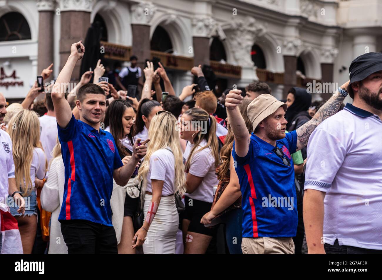 London Euros 2020 - 2021 Leicester Square Stock Photo - Alamy