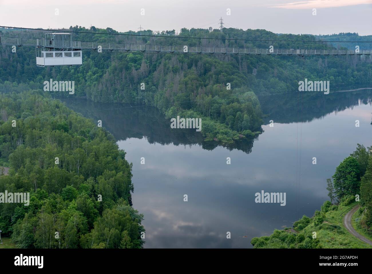 Woodland bridge in one hi-res stock photography and images - Alamy