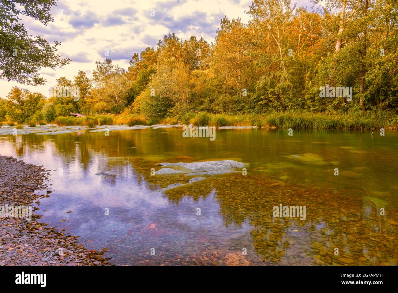 Amazing river shallow water hi-res stock photography and images - Alamy