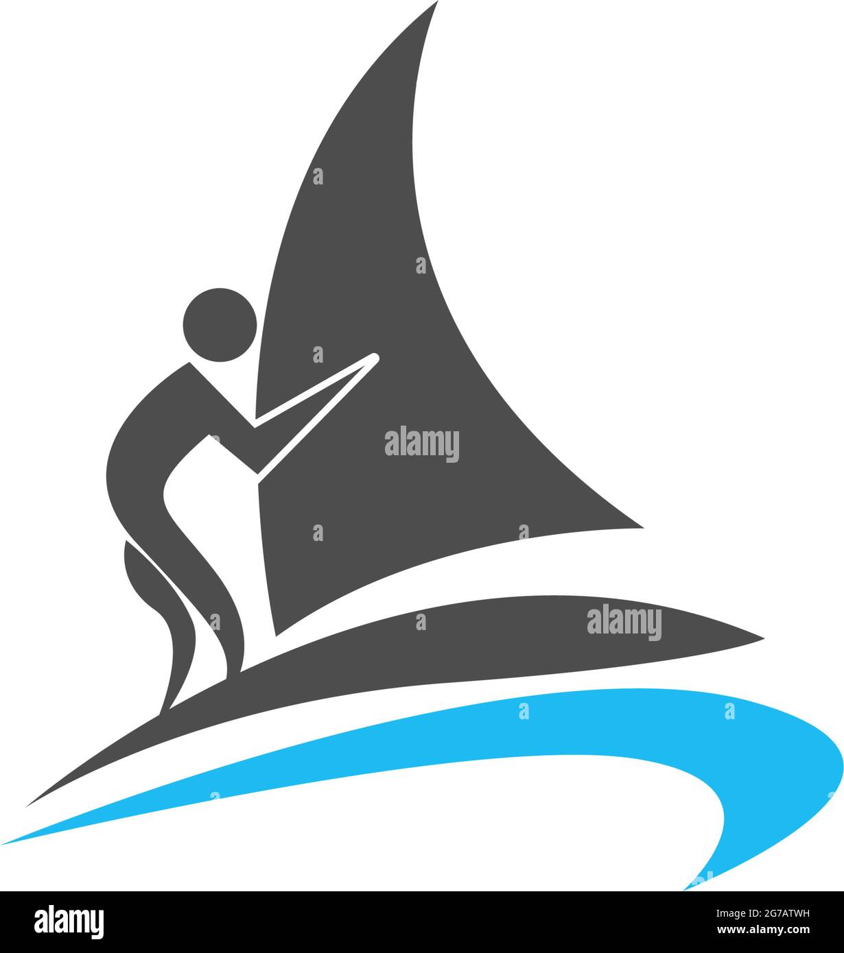 Water sport icon logo design vector template illustration Stock Vector ...