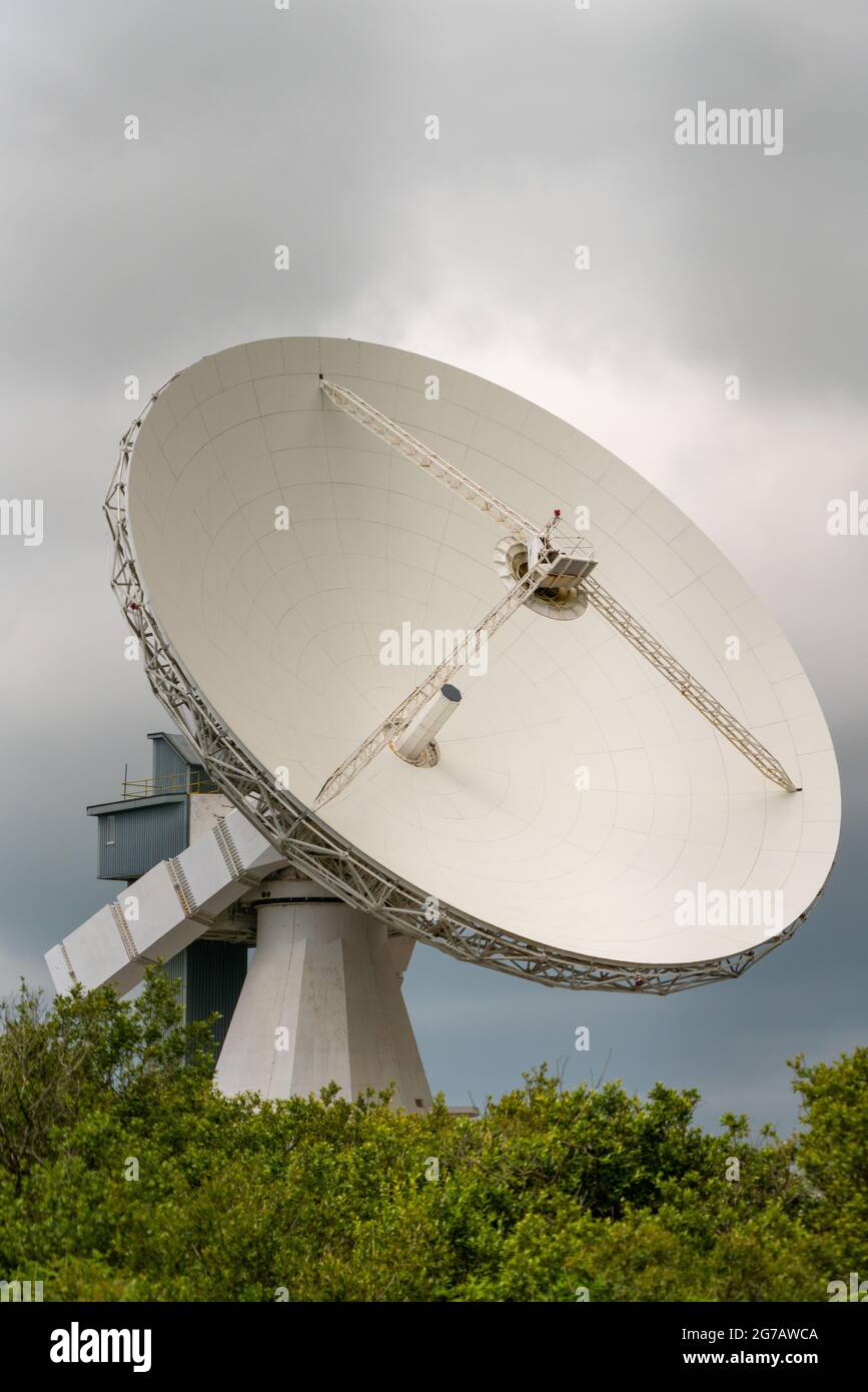 Goonhilly earth station cornwall england uk Stock Photo - Alamy