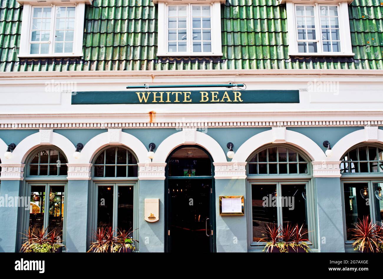 The White Bear, Tunbridge Wells, Kent, England Stock Photo - Alamy
