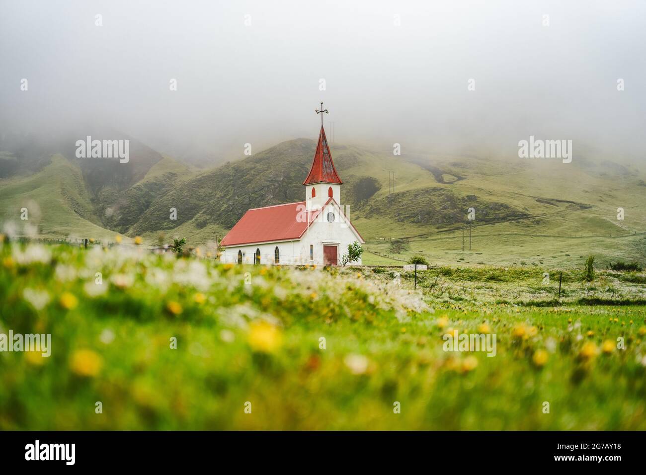 Reyniskirkja vik hi-res stock photography and images - Alamy