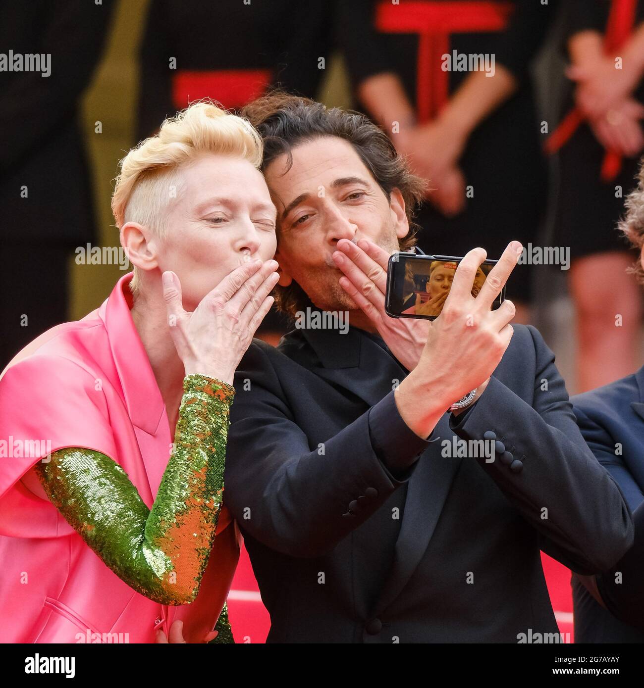 Adrien brody red carpet hi-res stock photography and images - Alamy