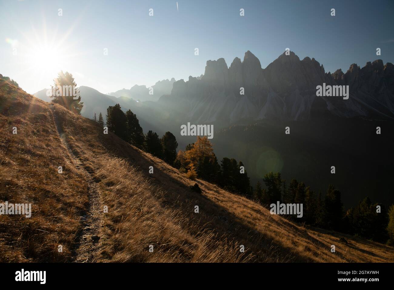 Geisler peaks in villnoss valley hi-res stock photography and images ...