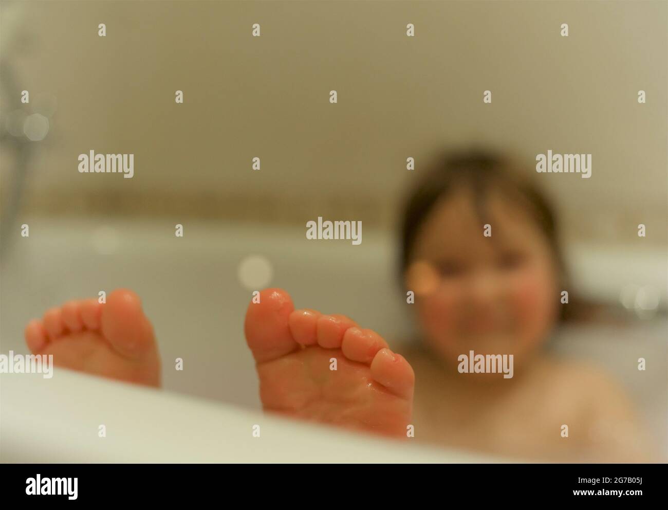 Child toes feet soles hi-res stock photography and images - Alamy