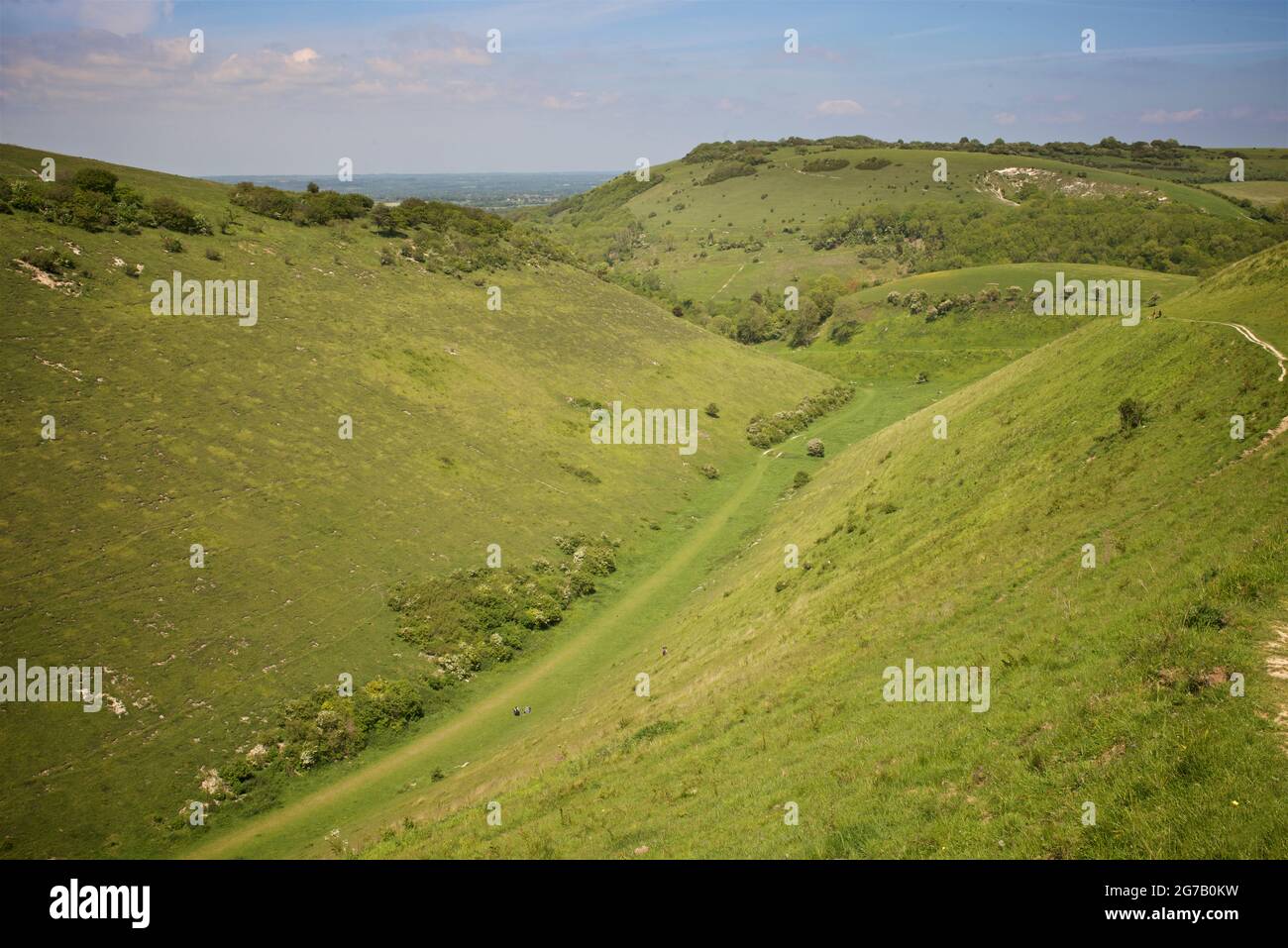 River v shaped valley uk hi-res stock photography and images - Alamy