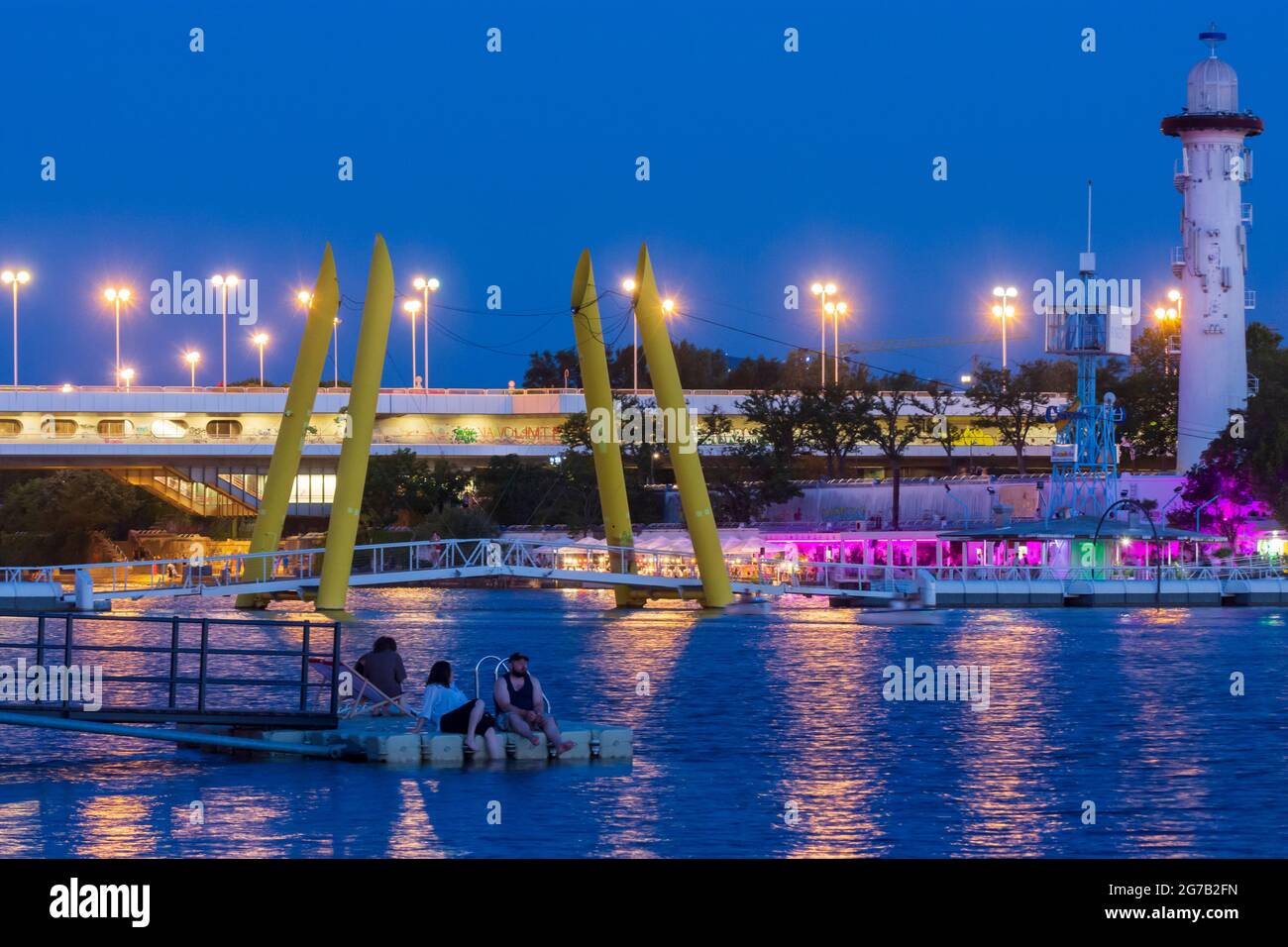 Copa beach wien wien hi-res stock photography and images - Alamy
