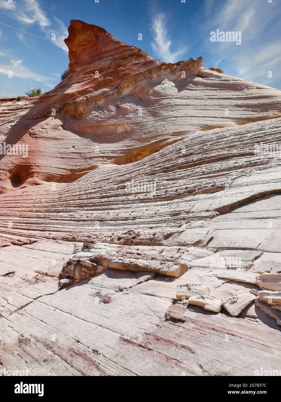 Navajo Sandstone, Kanab Canyon, Utah, USA Stock Photo - Alamy