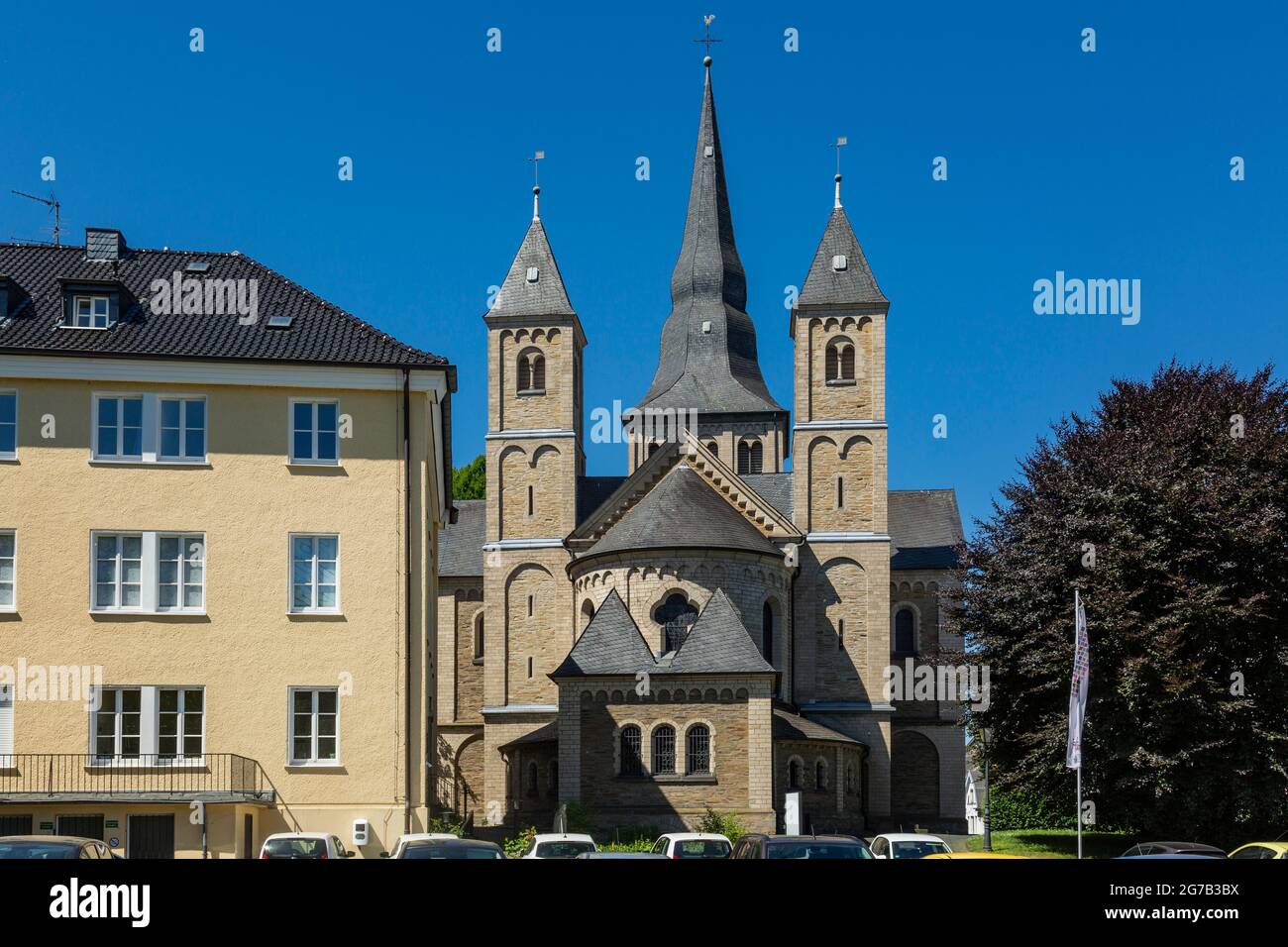 Catholic parish church of st johannes baptist hi-res stock photography ...