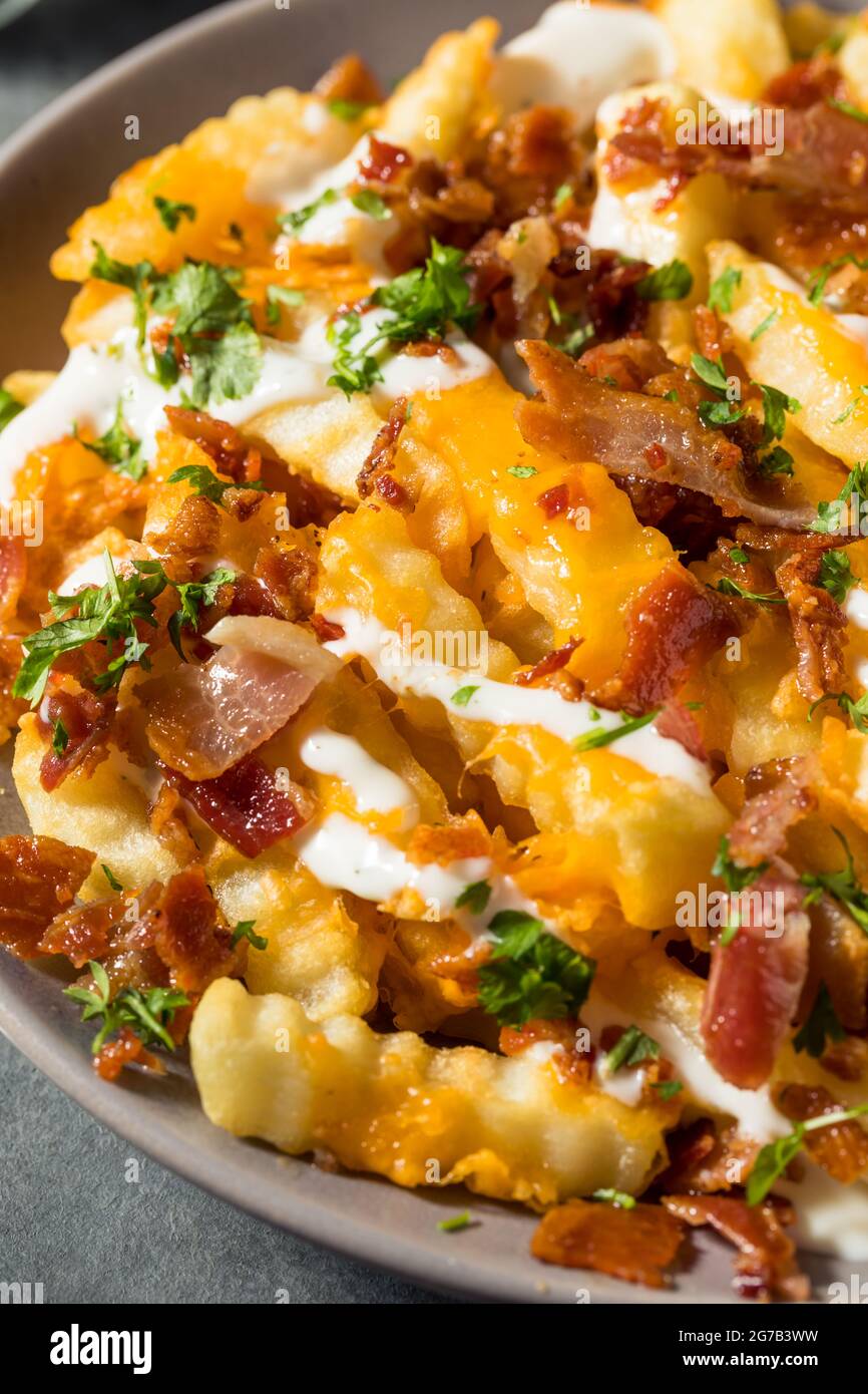 Cheddar fries hi-res stock photography and images - Alamy