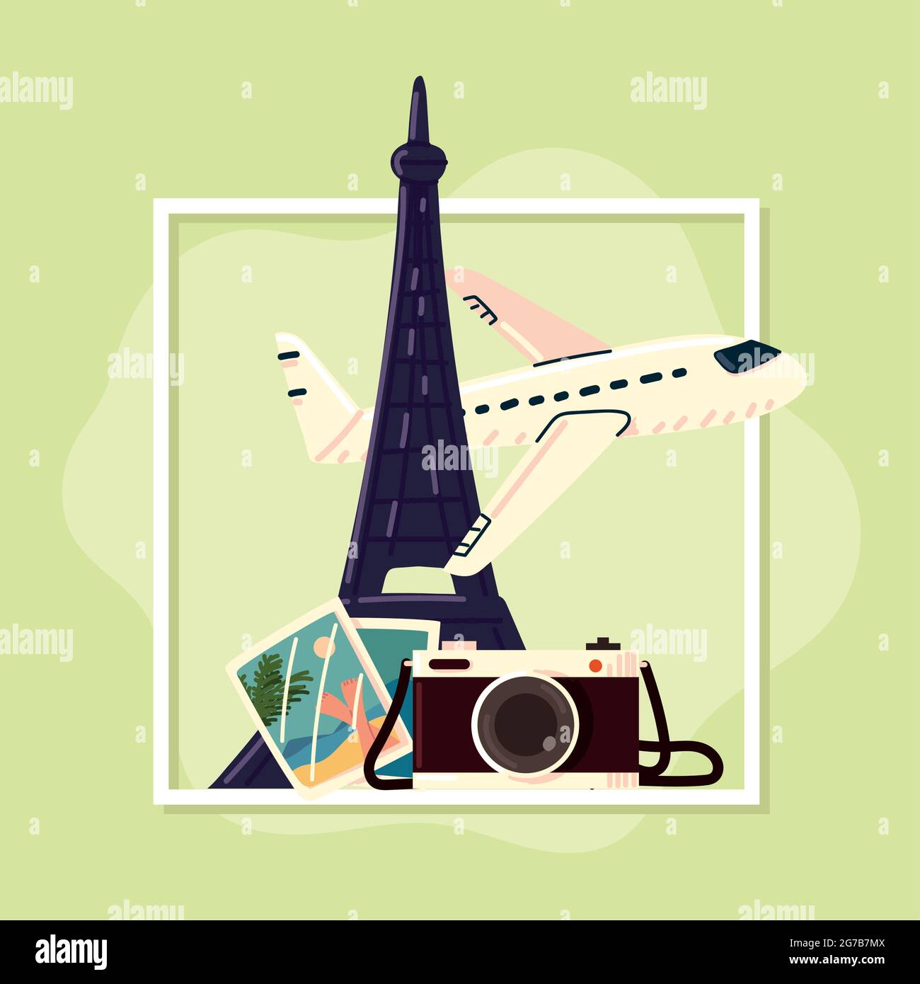 airplane travel camera Stock Vector Image & Art - Alamy