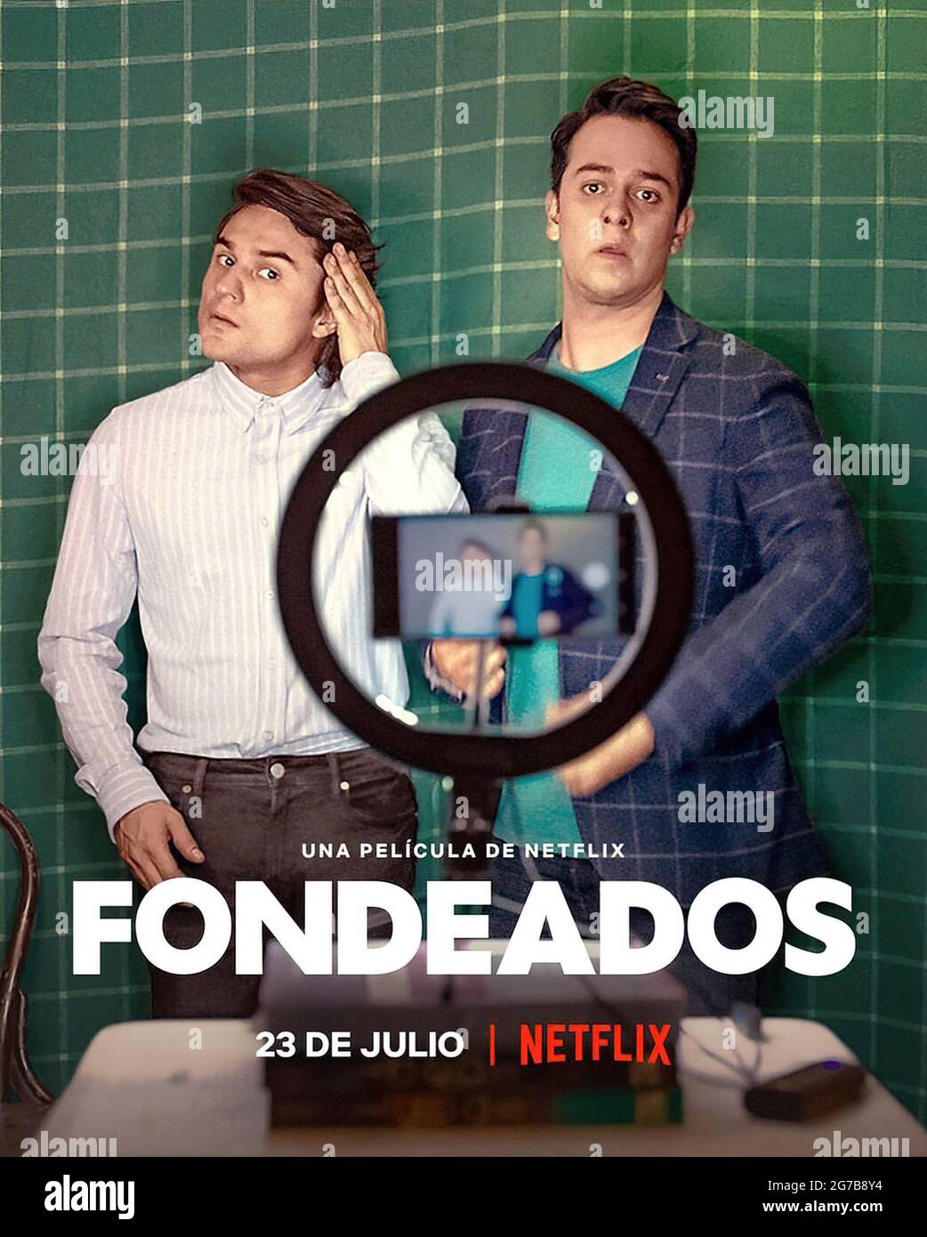 BANKROLLED, (aka FONDEADOS), Spanish language poster, from left ...
