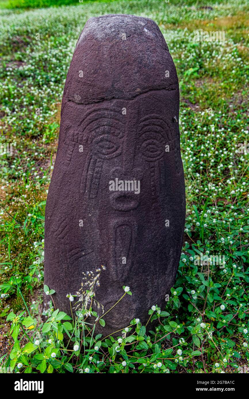 Alok Ikom Stone Monoliths, Alok, Nigeria Stock Photo - Alamy