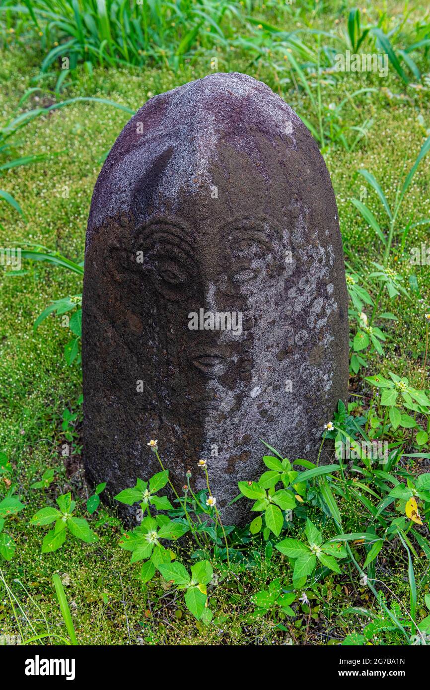 Alok Ikom Stone Monoliths, Alok, Nigeria Stock Photo - Alamy