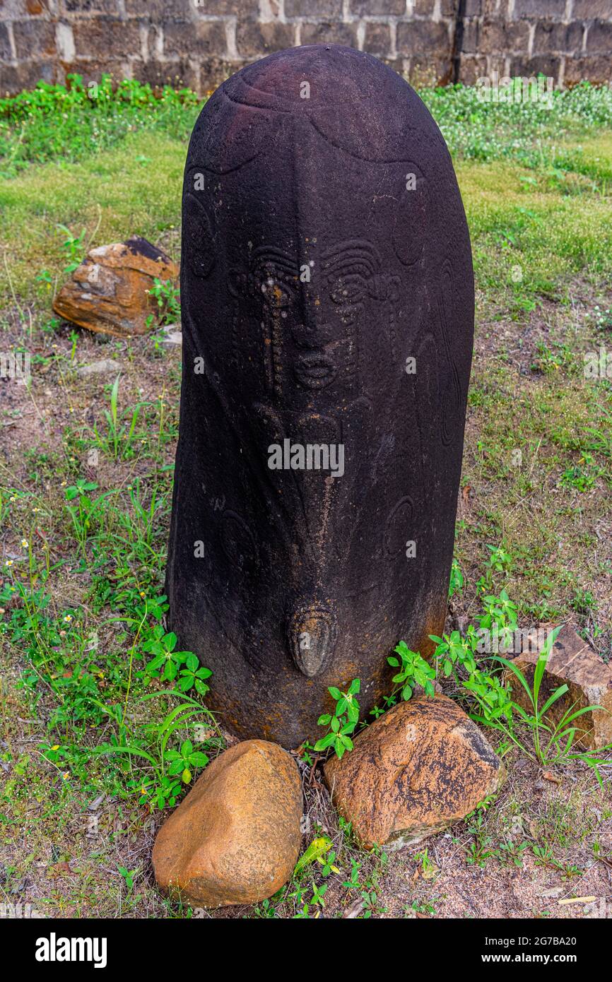 Alok Ikom Stone Monoliths, Alok, Nigeria Stock Photo - Alamy