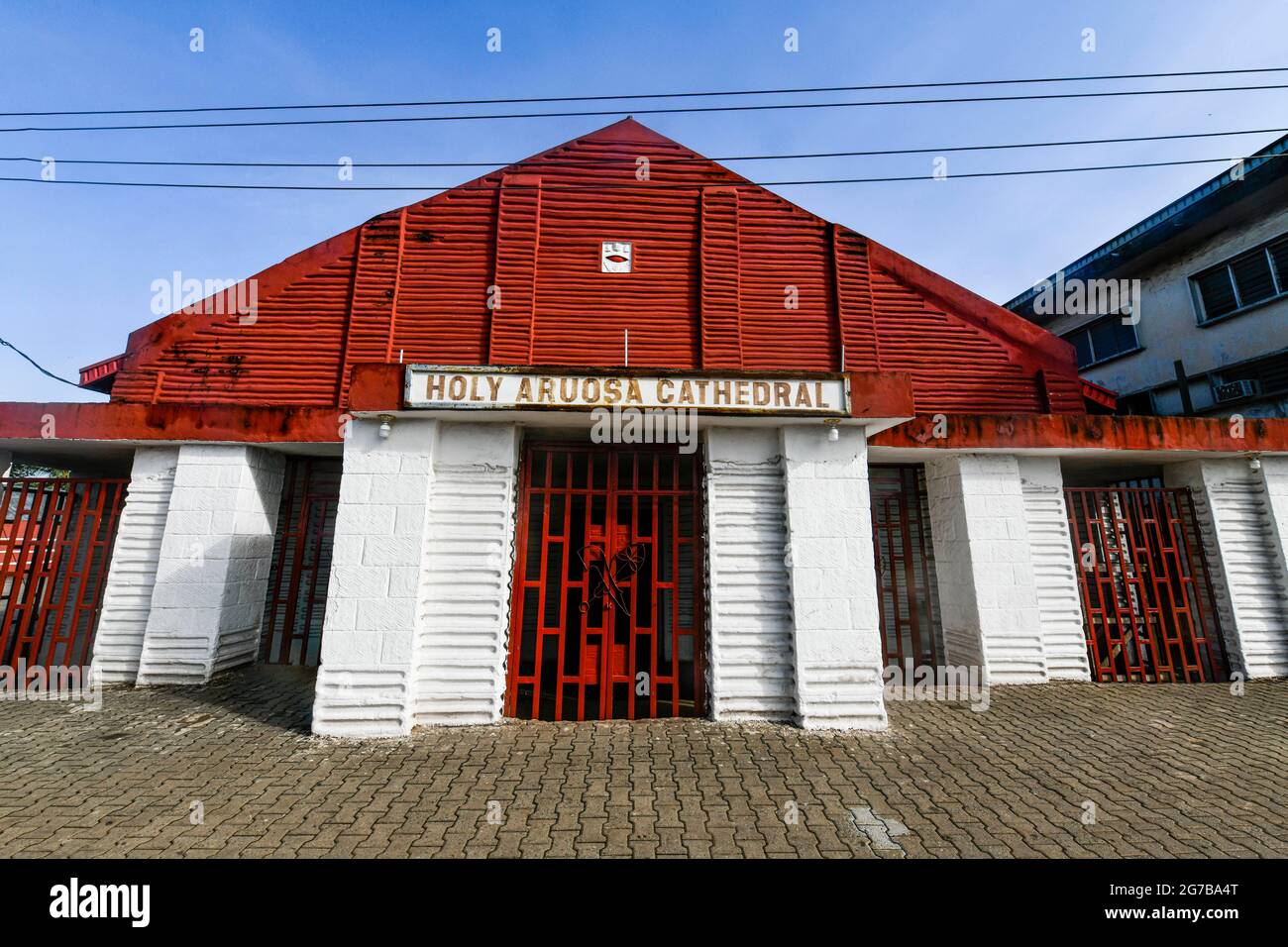 Holy Aruosa Cathedral, Benin city, Nigeria Stock Photo - Alamy