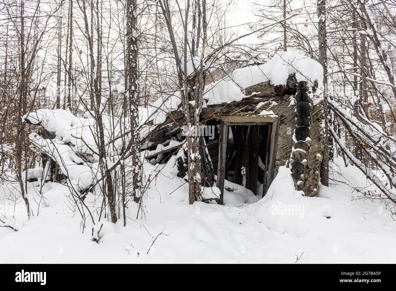 Former Gulag along the Road of Bones, Sakha Republic, Yakutia, Russia ...