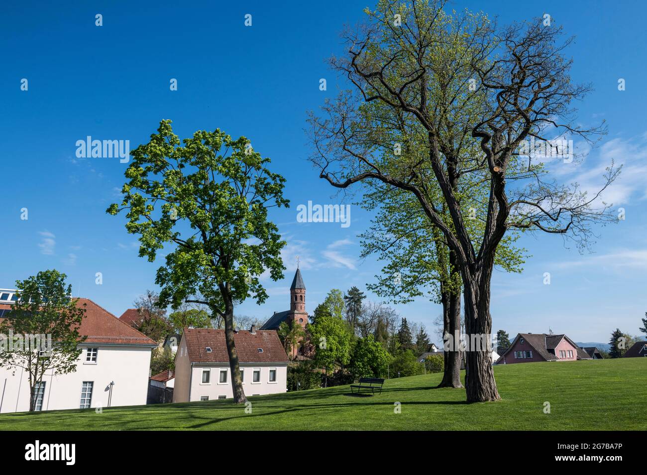 Unesco world heritage site the Abbey of Lorsch, Hesse, Germany Stock ...