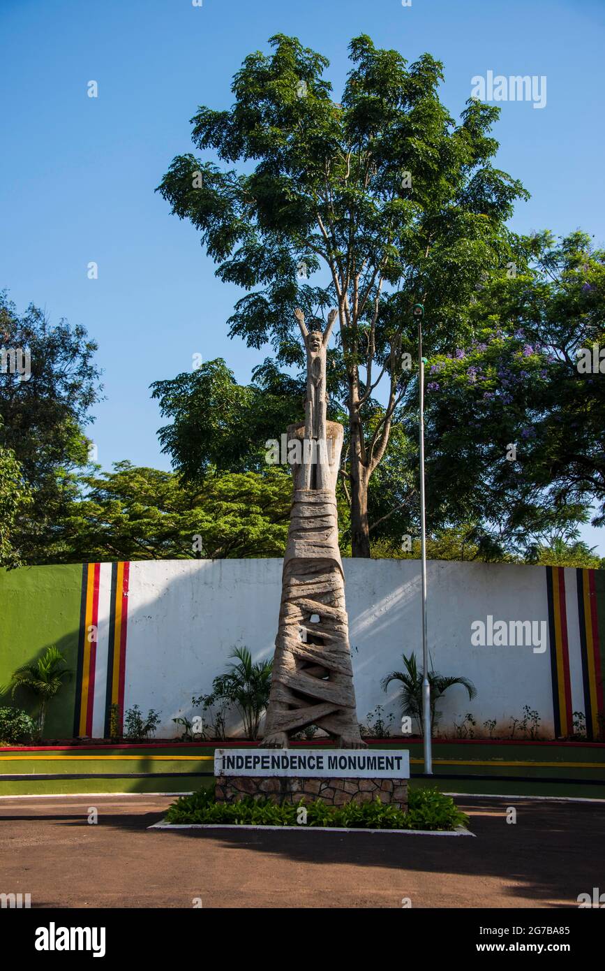 Independent monument in Kampala, Uganda, Africa Stock Photo - Alamy