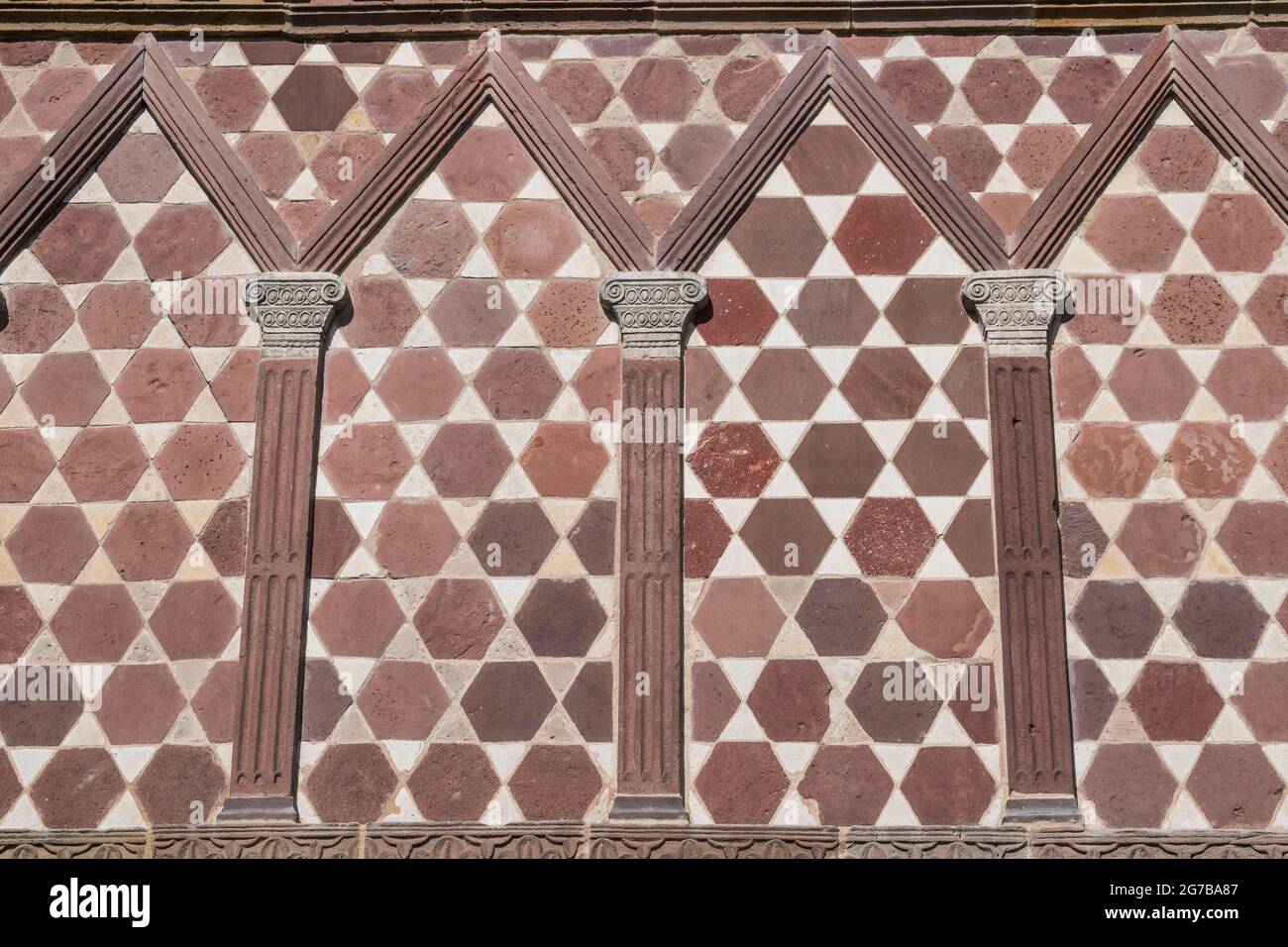 Unesco world heritage site the Abbey of Lorsch, Hesse, Germany Stock ...