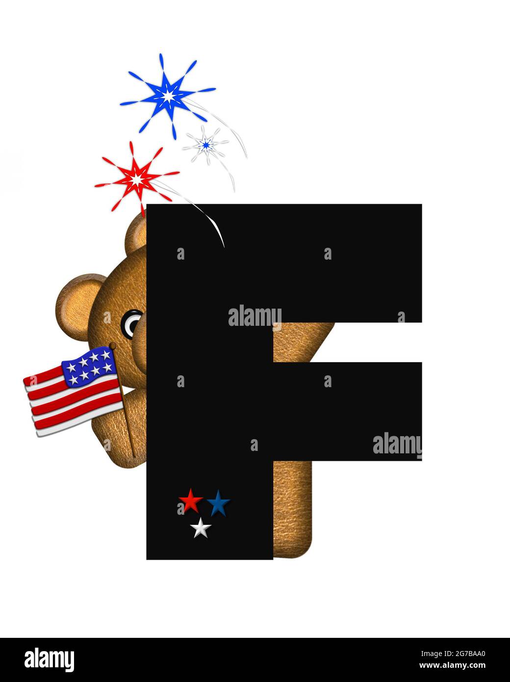 American flag fireworks hi-res stock photography and images - Alamy