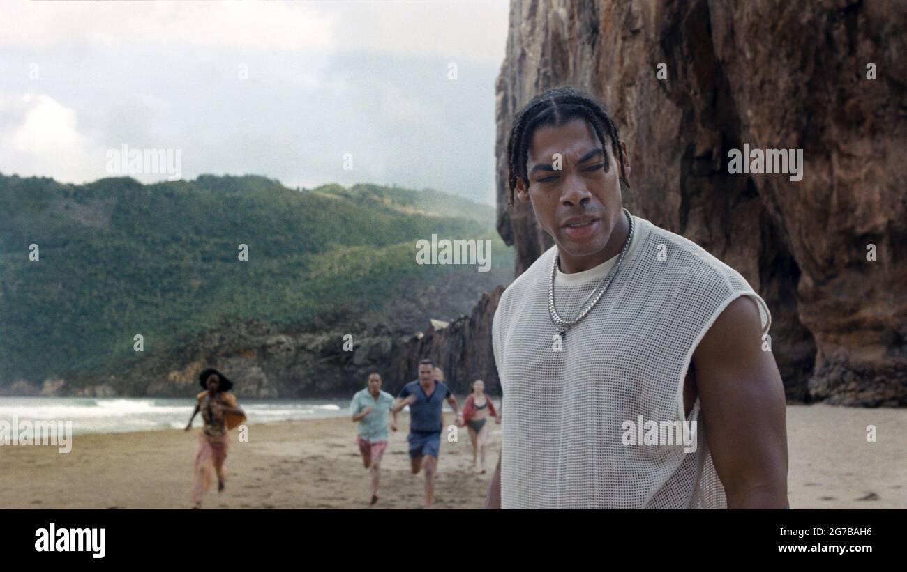 OLD, Aaron Pierre, 2021. © Universal Pictures /Courtesy Everett ...