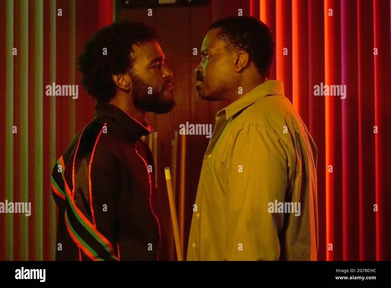 THE CHI, from left: Luke James, Jason Weaver, The Spook Who Sat By The ...