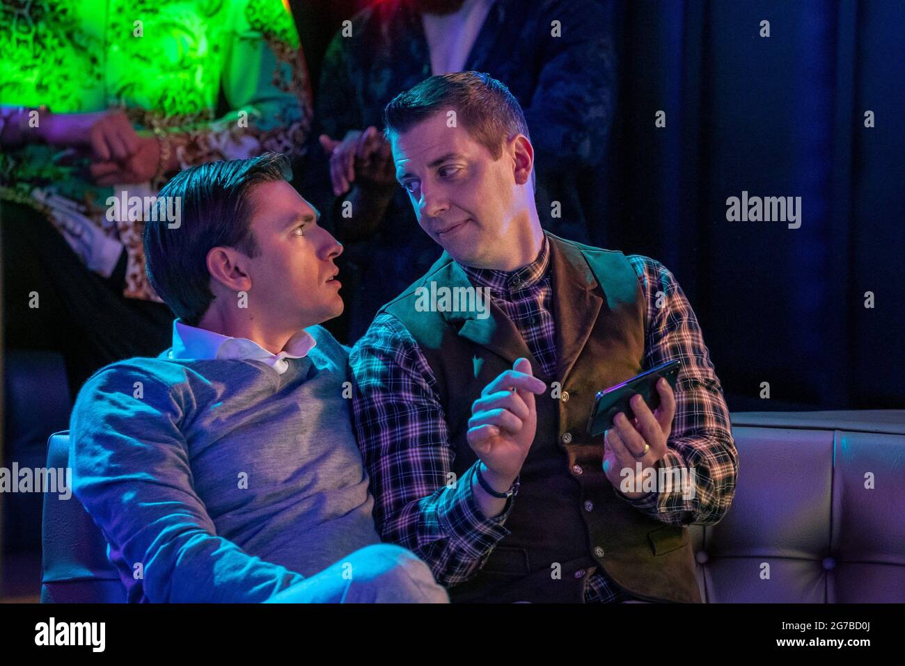 RUN THE WORLD, from left: Bubba Weiler, Christian Borle, 'Because ...