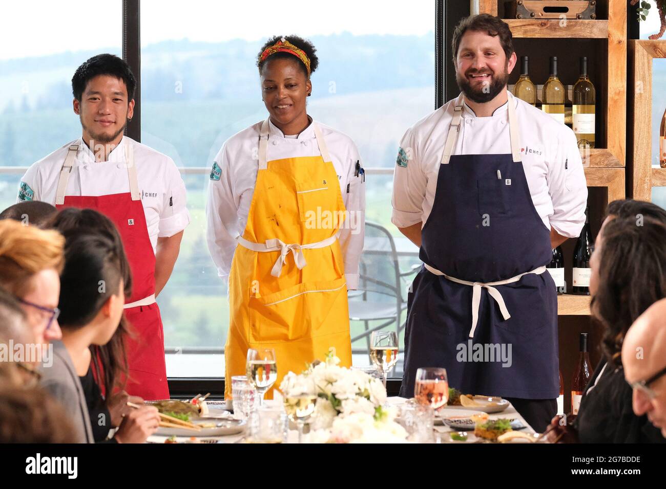 TOP CHEF, from left: contestant chefs Shota Nakajima, Dawn Burrell ...
