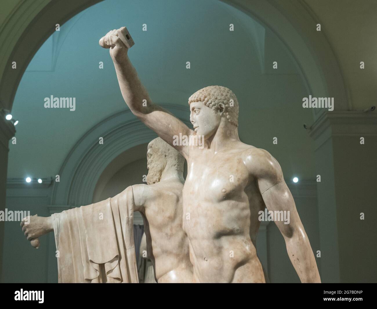 Group of the tyrannicide Harmodios and Aristogeiton, Museu Archeologico ...