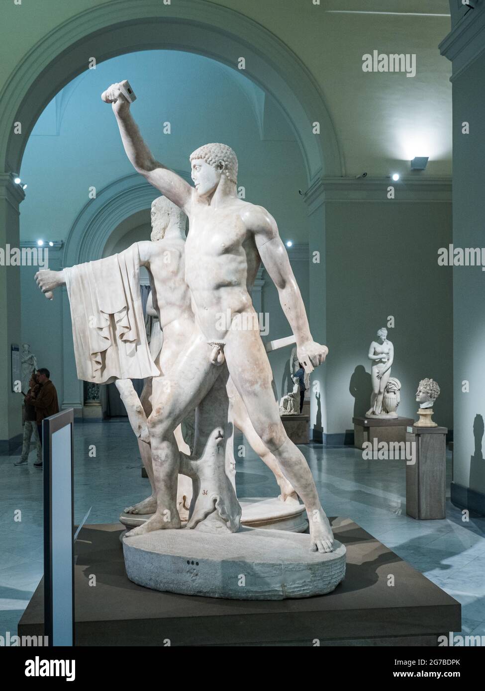 Group of the tyrannicide Harmodios and Aristogeiton, Museu Archeologico ...