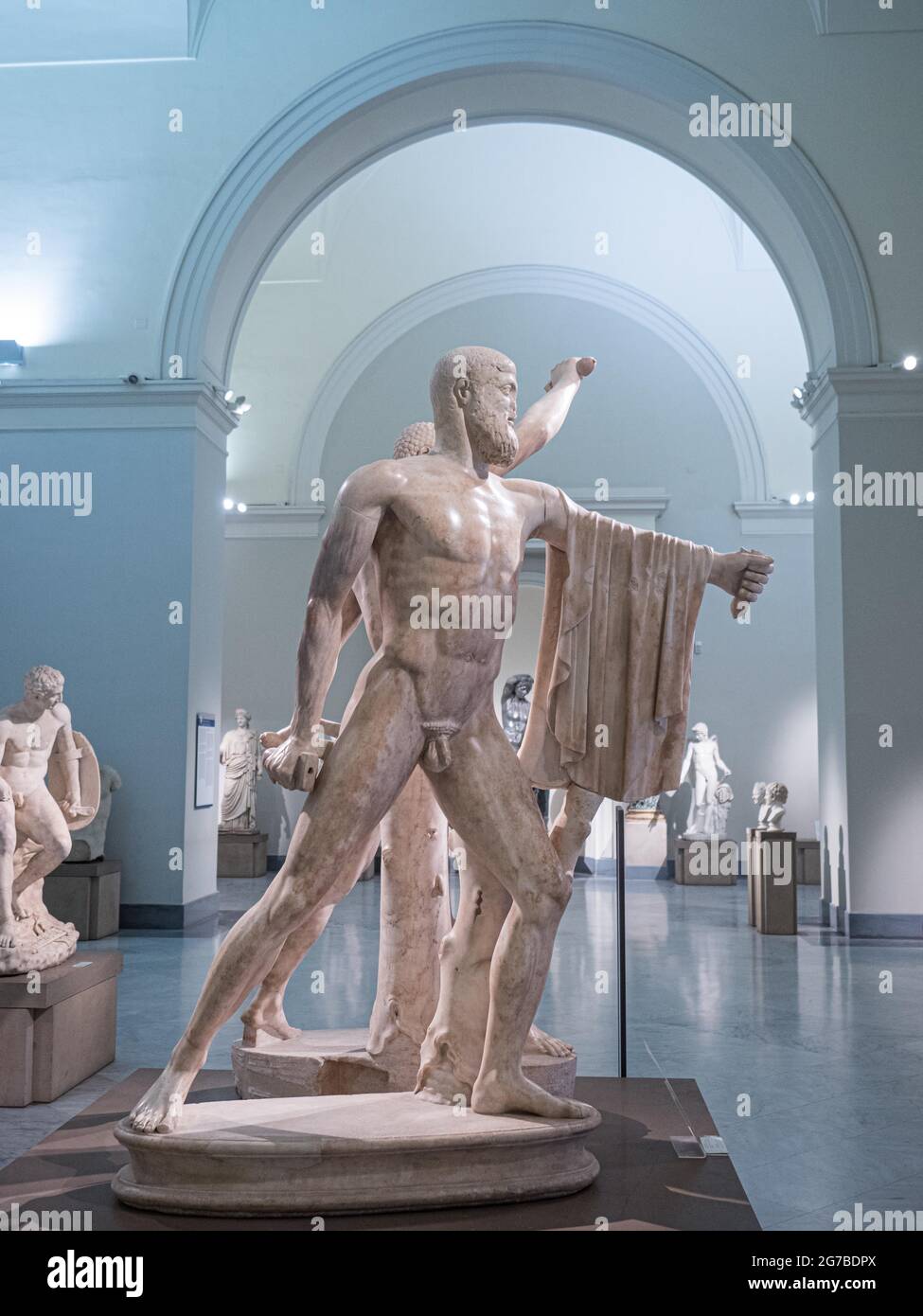 Group of the tyrannicide Harmodios and Aristogeiton, Museu Archeologico ...