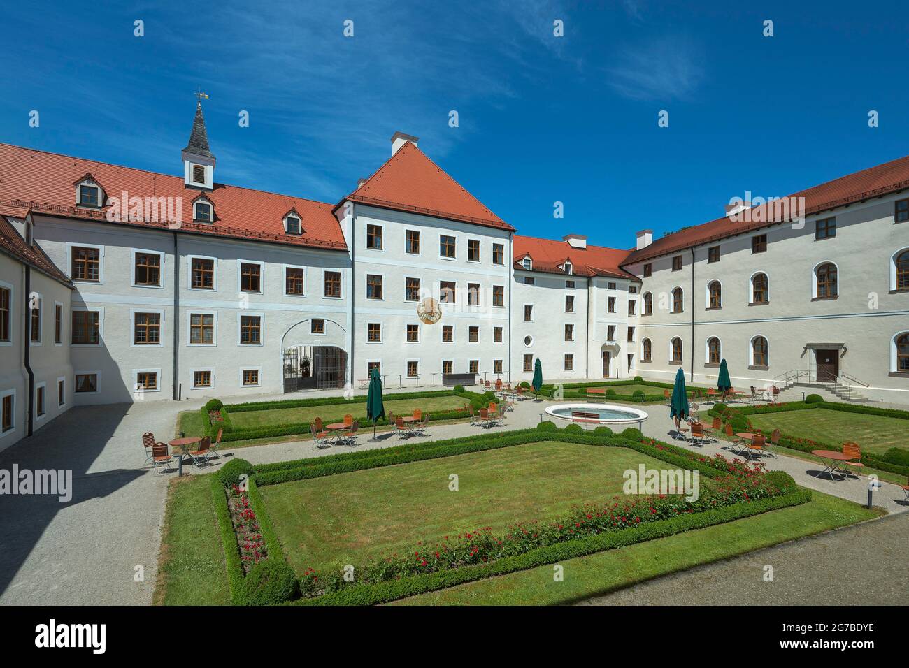 Courtyard of monastery hi-res stock photography and images - Alamy