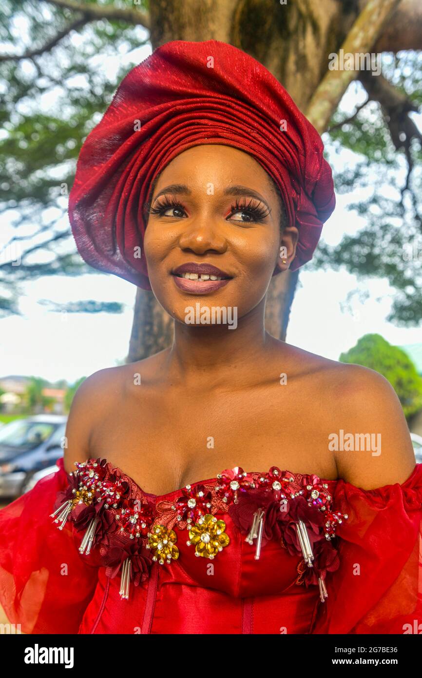 Nigerian woman hi-res stock photography and images - Alamy
